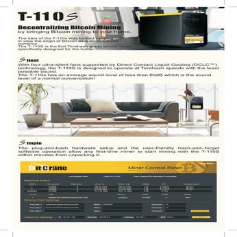 Commercial Specs T-110S | PDF