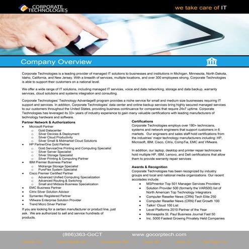 Company Overview | PDF