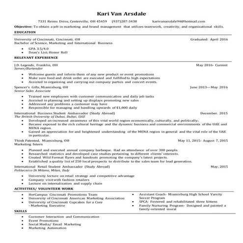 Ty New - Resume | PDF