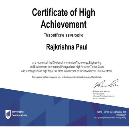 Certficate_of High_Achievement | PDF