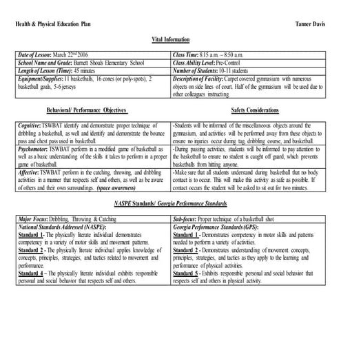 Fencing Lesson Plan-JYoung-002 | PDF