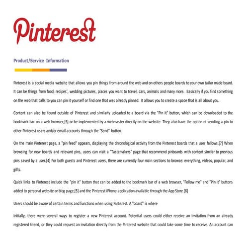 Founder of Pinterest | PDF