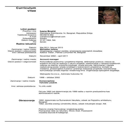 CV_Ivana_Brocic_1_ (1) | PDF
