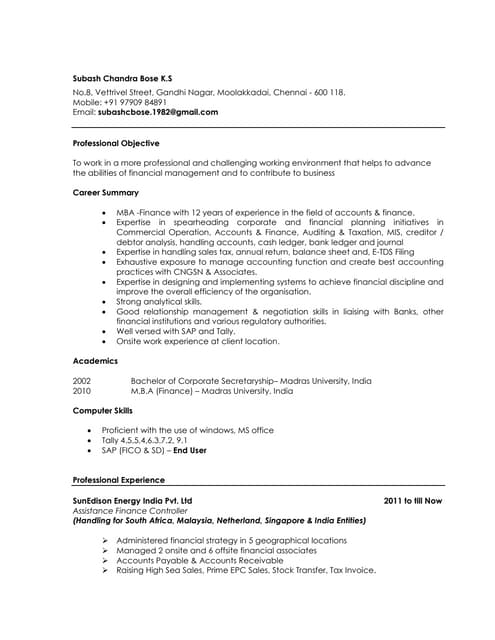 Dharmendra Jain CV | DOC