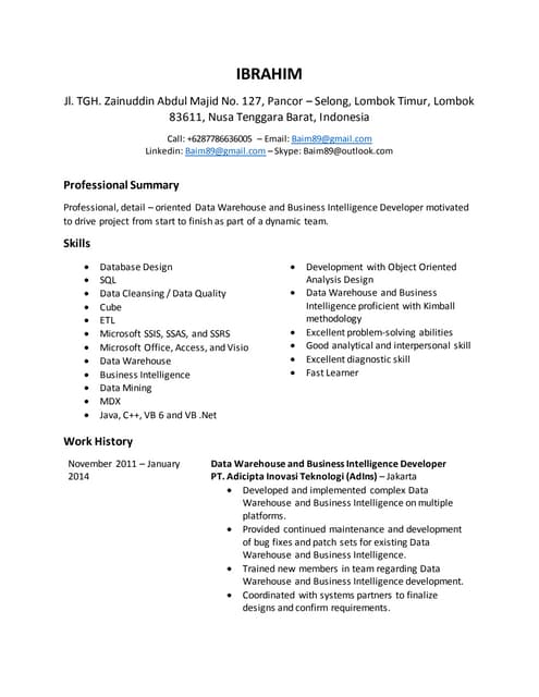 RESUME | PDF