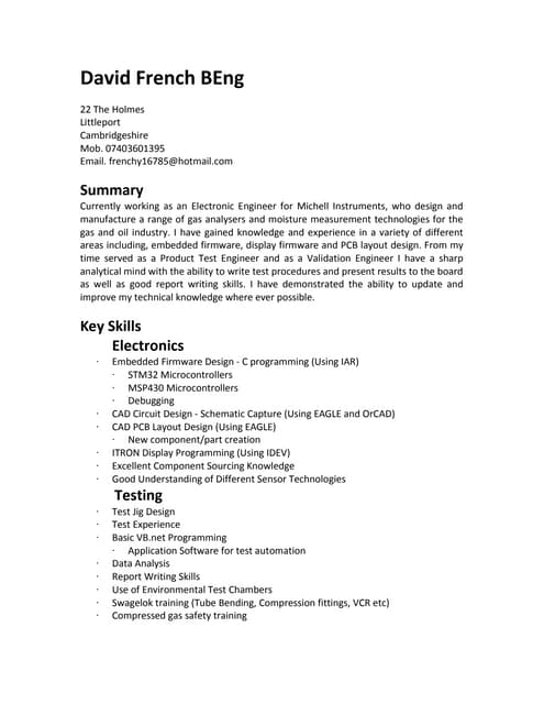 Cv imen horchani 2 | PDF