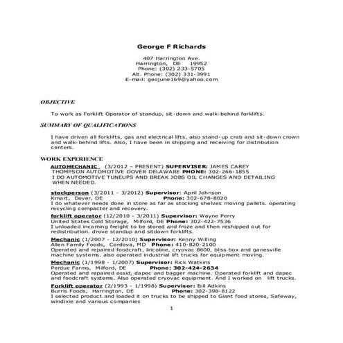 Eric Daniels Resume | DOC