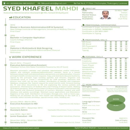 My Professional Resume | PDF