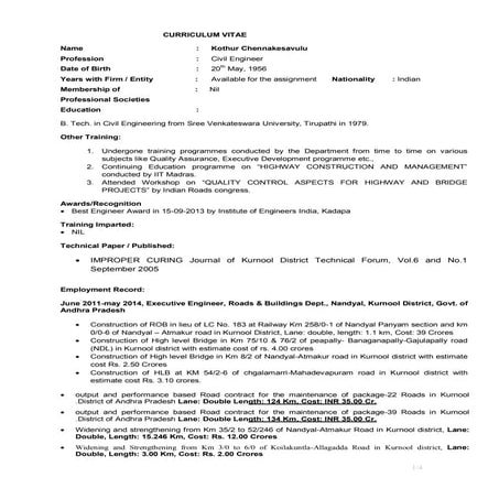 CV of Yogesh Final | DOC