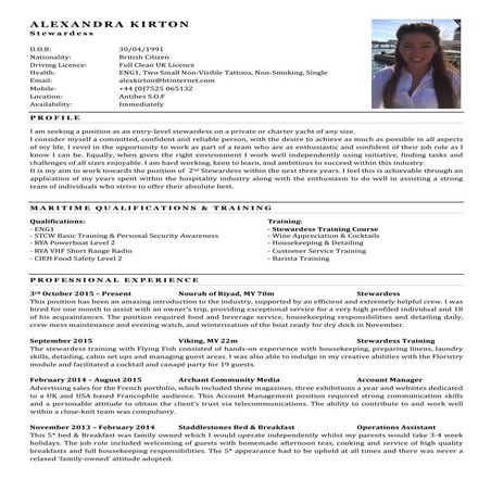 Alexandra Kirton CV | PDF