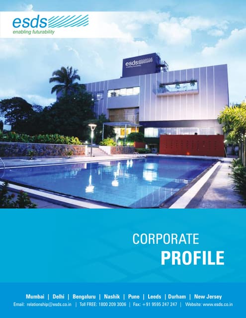 ESDS_Corporate_Presentation | PPSX