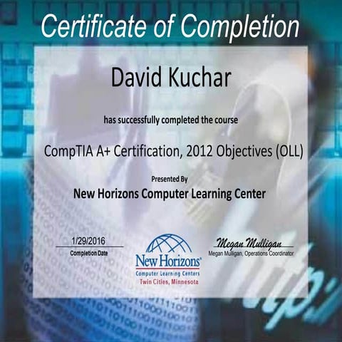 Certificate of Completion (2) | PDF