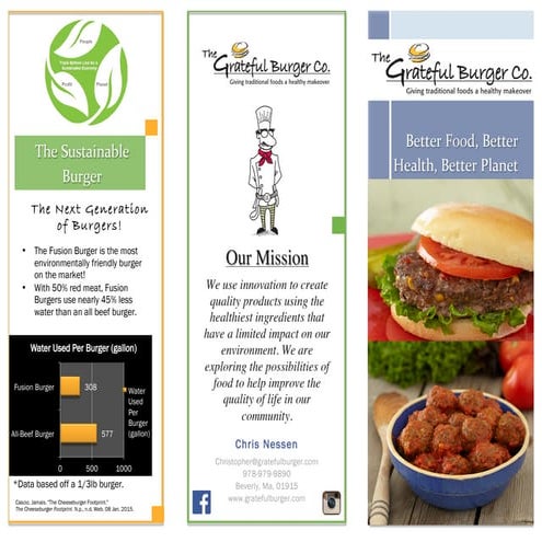 Burger Pamphlet Final | PDF