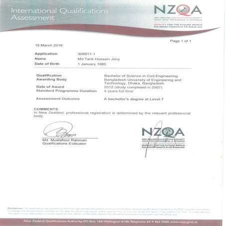 NZQA Assessment result | PDF