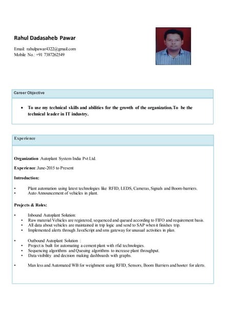 Shruti Arya CV | PDF