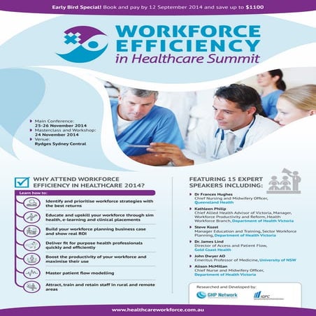 Workforce Healthcare'14 | PDF | Healthcare Industry | Industries
