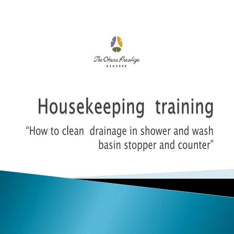 Drainage cleaning pptx | PPTX | Bath and Shower | Personal Care