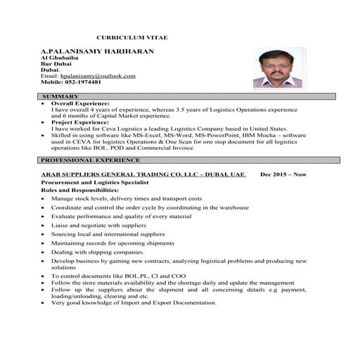 Hari Resume (2) | DOC