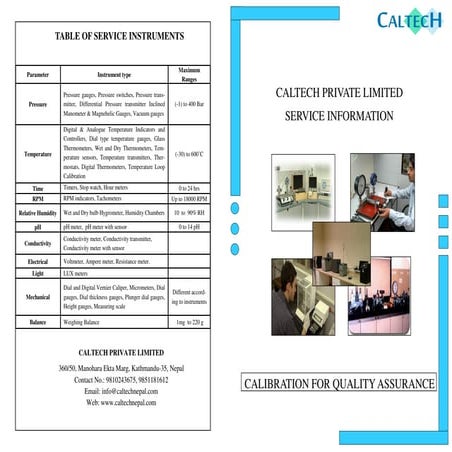 CALTECH Brochure | PDF | Physics | Science