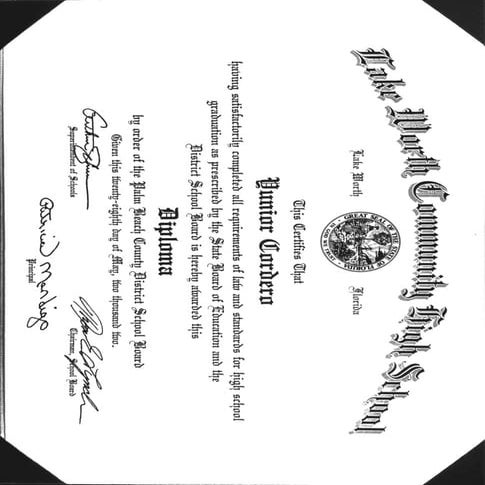 high school diploma | PDF