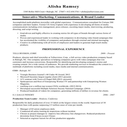 Alisha Ramsey Resume | PDF