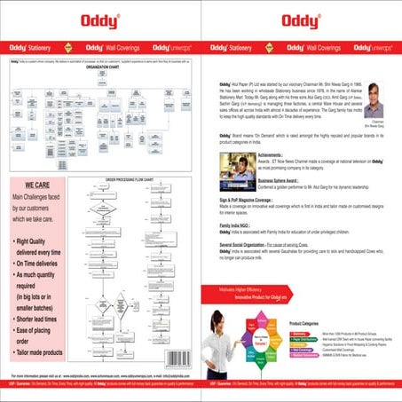 Oddy Stationery Brochure | PDF