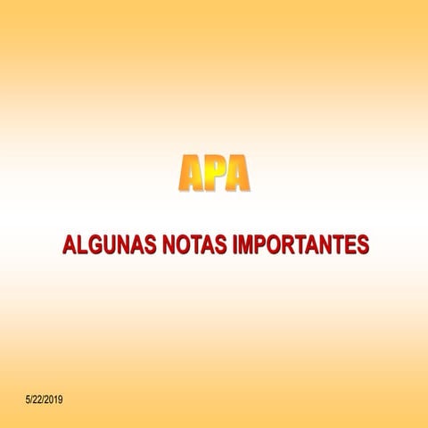 B9 apa algunas notas_importantes | PDF