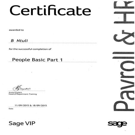 VIP CERTIFICATE | PDF