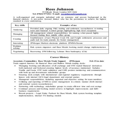 Ross Johnson CV Mar16 | DOCX