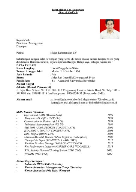 CONTOH JOBDES LENGKAP UNTUK PERUSAHAAN | PDF