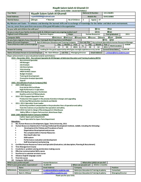 shadi resume CV-6 | PDF