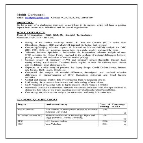 MOHIT GURBUXANI CV-1 | DOCX