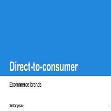 Direct-to-consumer-ecom_Cangeloso (1) | PPTX
