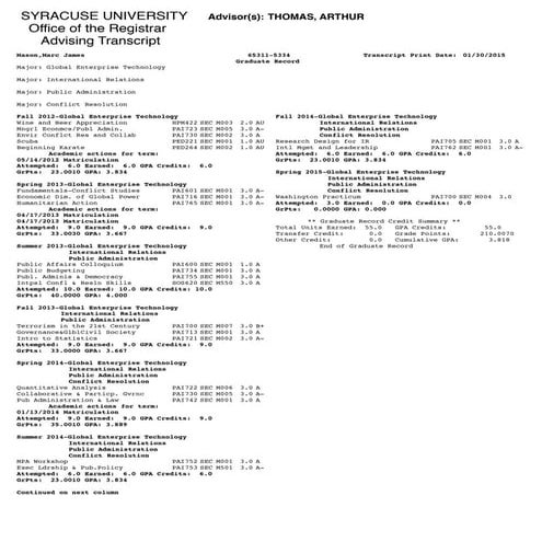 Mason, Marc - Transcripts | PDF