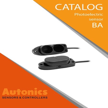 Catalog Photoelectric Sensor Autonics BA Series - Beeteco | PDF