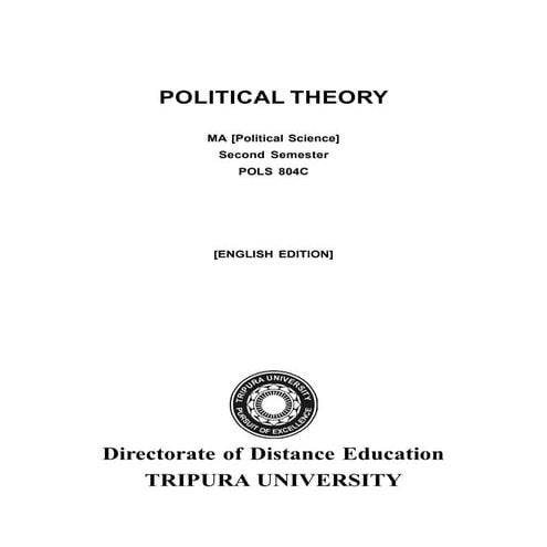 BA-1ST(Political Science)-Political Theory.pdf