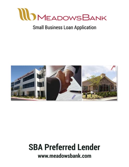 Equity finance loan form application | PDF | Business Loans | Business ...