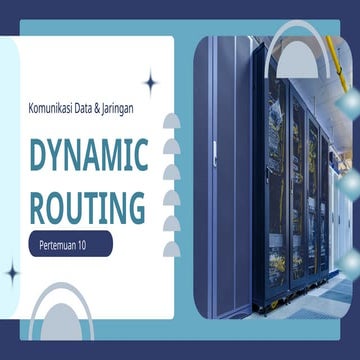 Routing (Perbedaan Distance dan Link-State) | PPTX