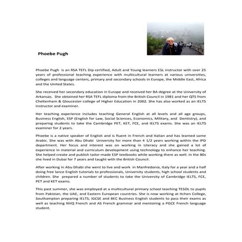 Bruns CV September 2016 | DOCX