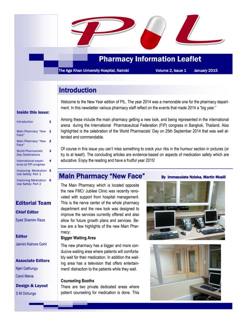 KPI For Pharmacists for qualith control M | PPT