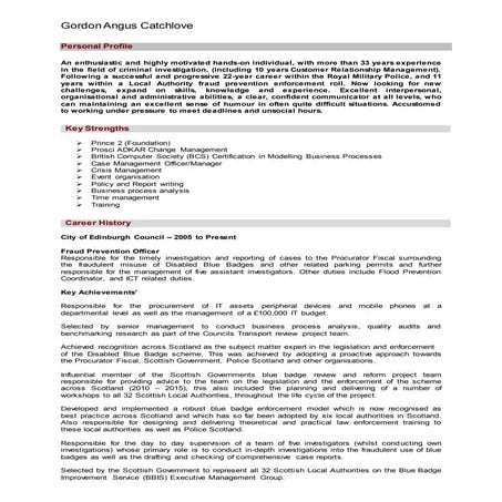 GC CV 16 | DOCX | Business | Business and Finance