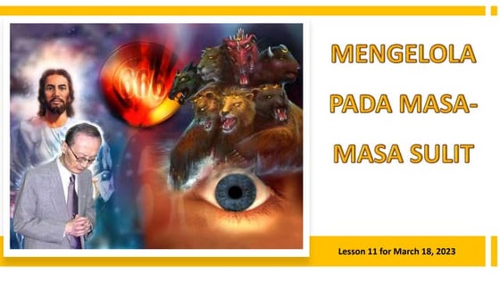 Sekolah Sabat - Triwulan 2 2023 - Pelajaran 11 | PPT