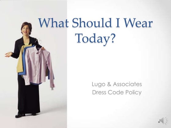 Dress Code Presentation | PPTX