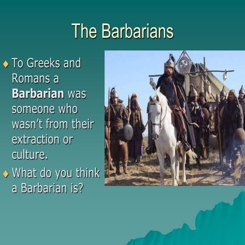 Barbarians | PPSX