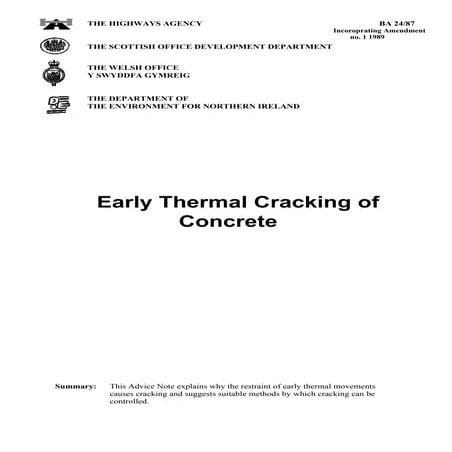 ba2487_early thermal crack width check of concrete | PDF