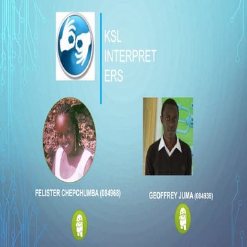 KSL Interpreters presentation | PPTX