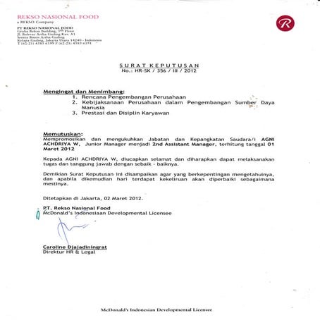Rekso Decision letter | PDF