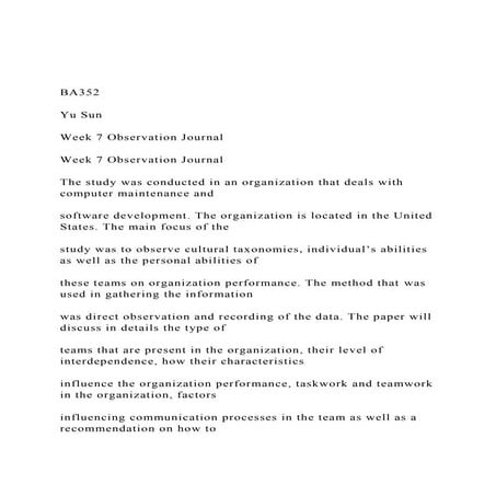 Day In the Life Of (DILO) methodology | PPTX