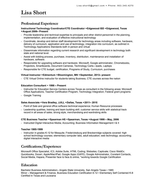 Resume | PDF