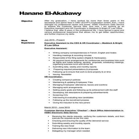 Mariam Resume. | PDF